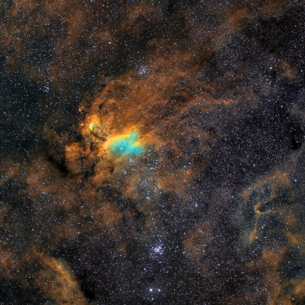 IC4628 The Prawn Nebula | Telescope Live